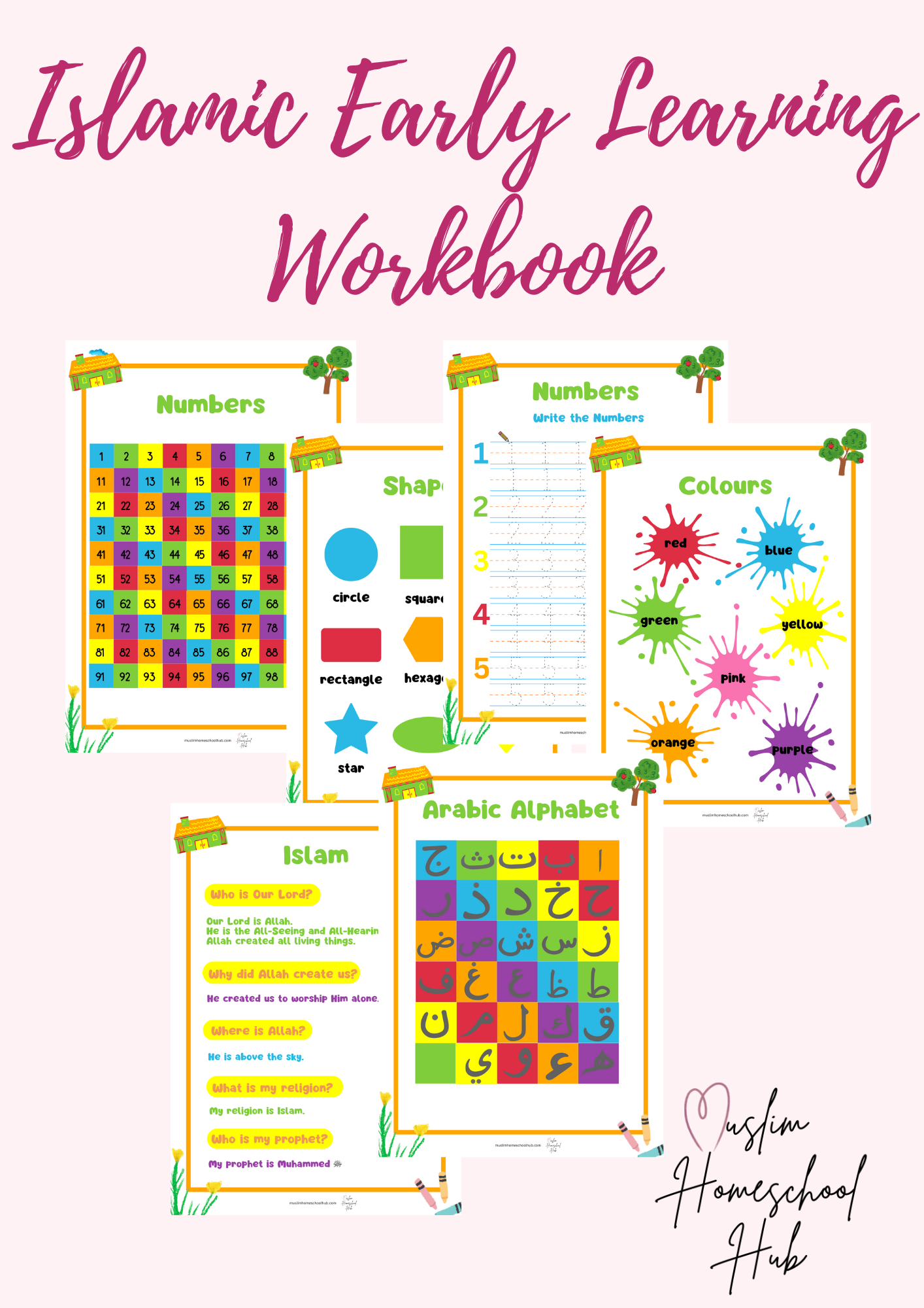 Early Learning Workbook - Muslim Homeschool Hub